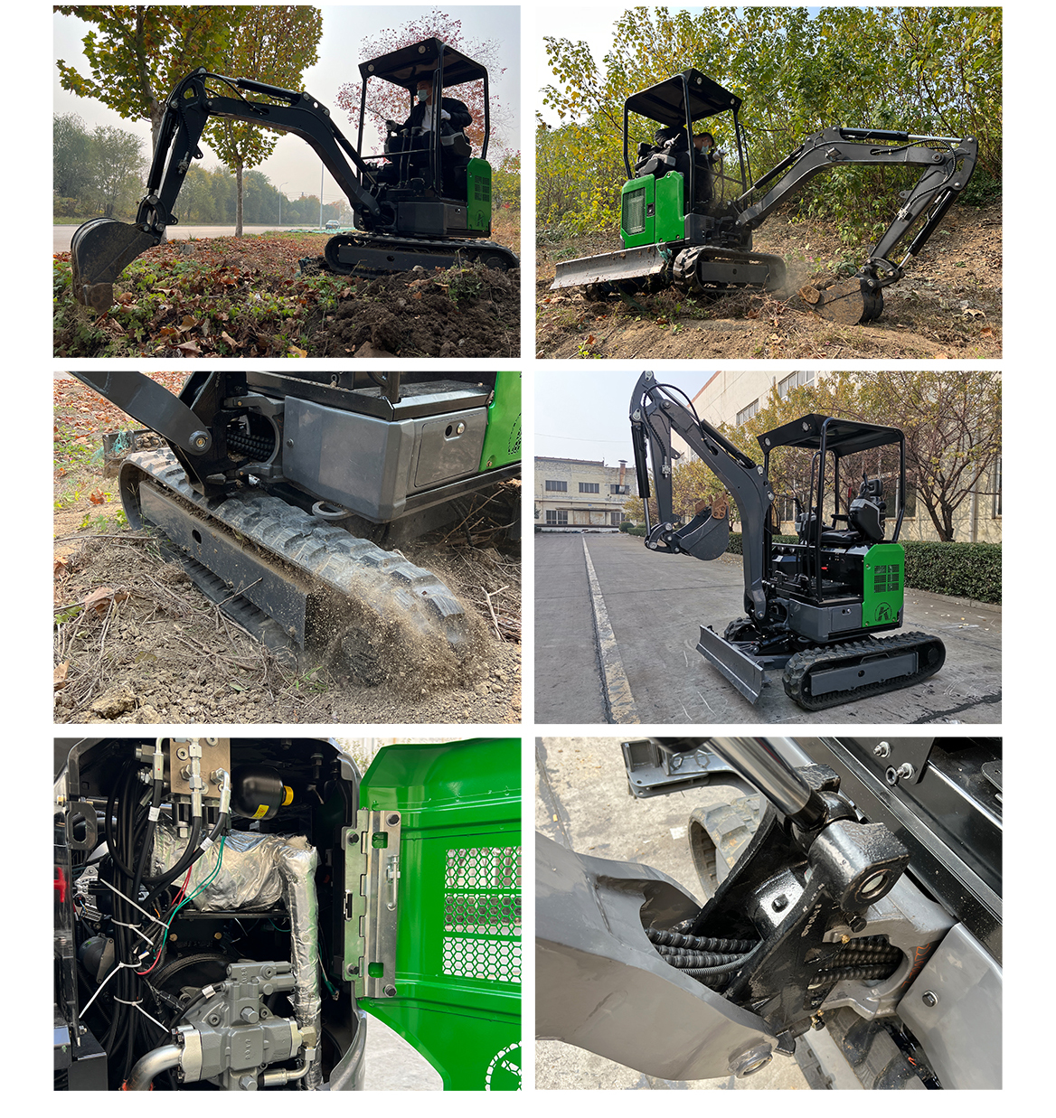 KV20 Mini Excavator - 2Ton Mini Digger - Mini Excavator With Auger ...