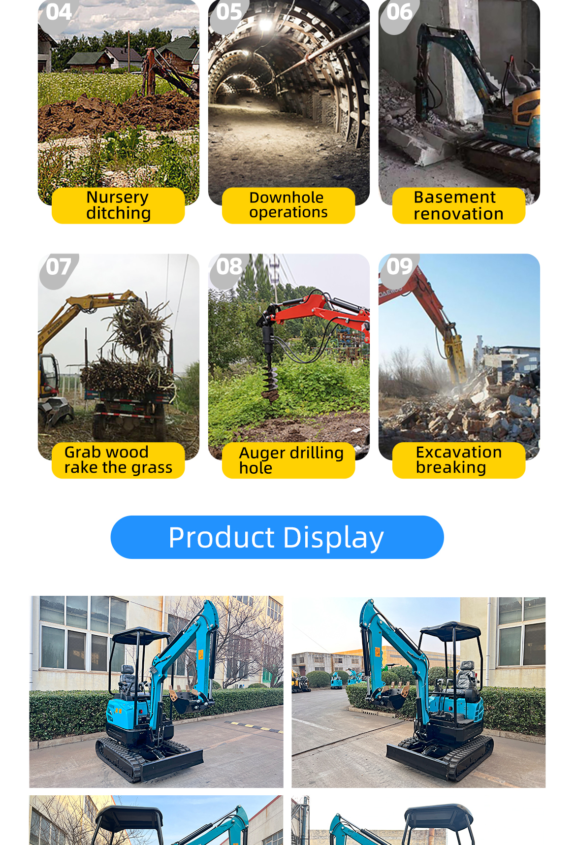 KV18 Plus Mini Excavator - 1.8 Ton Mini Digger - Mini Excavator China ...